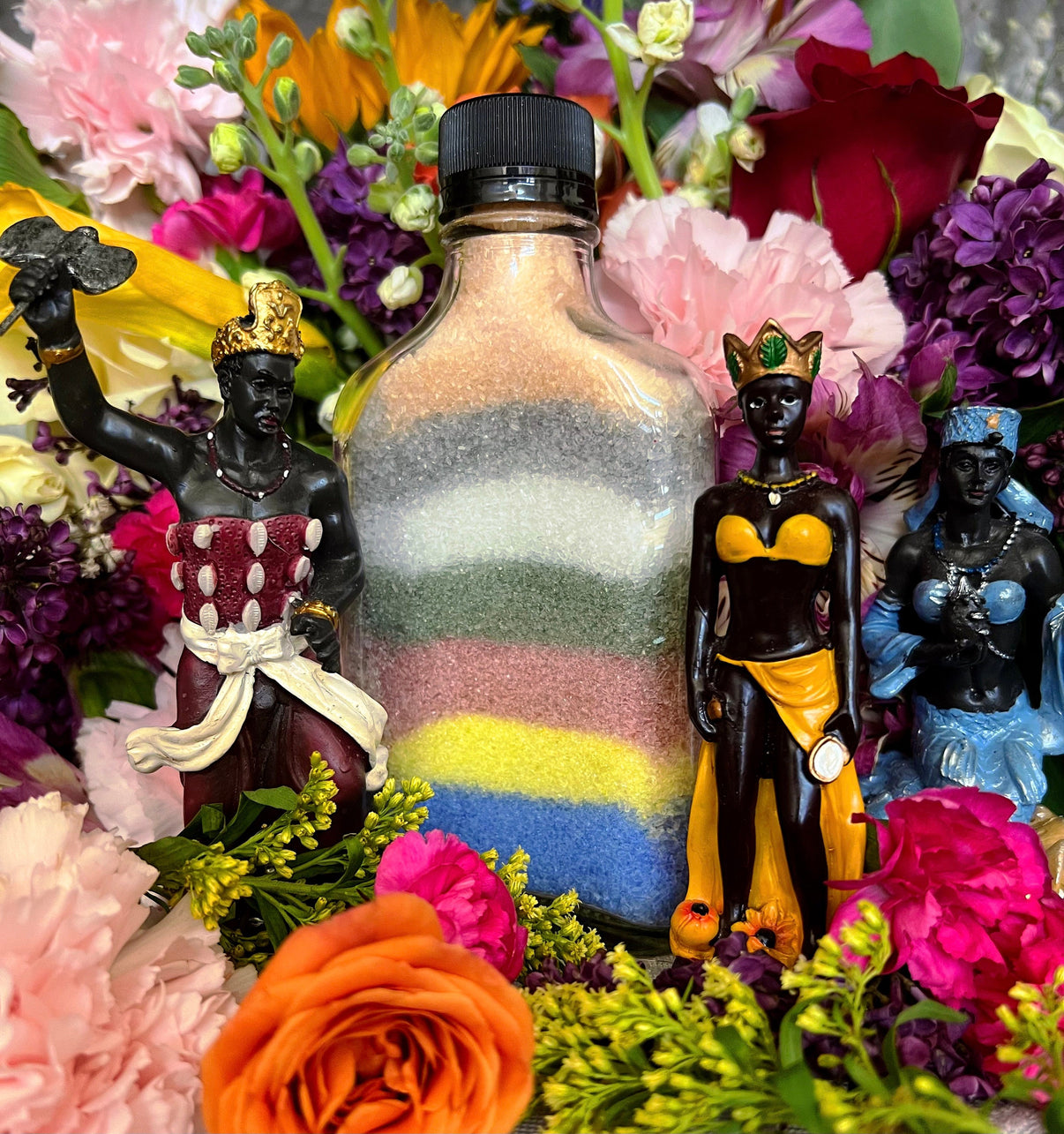 7 African Powers Bath Salts + Handcrafted in Haiti by Mambo + Traditio ...